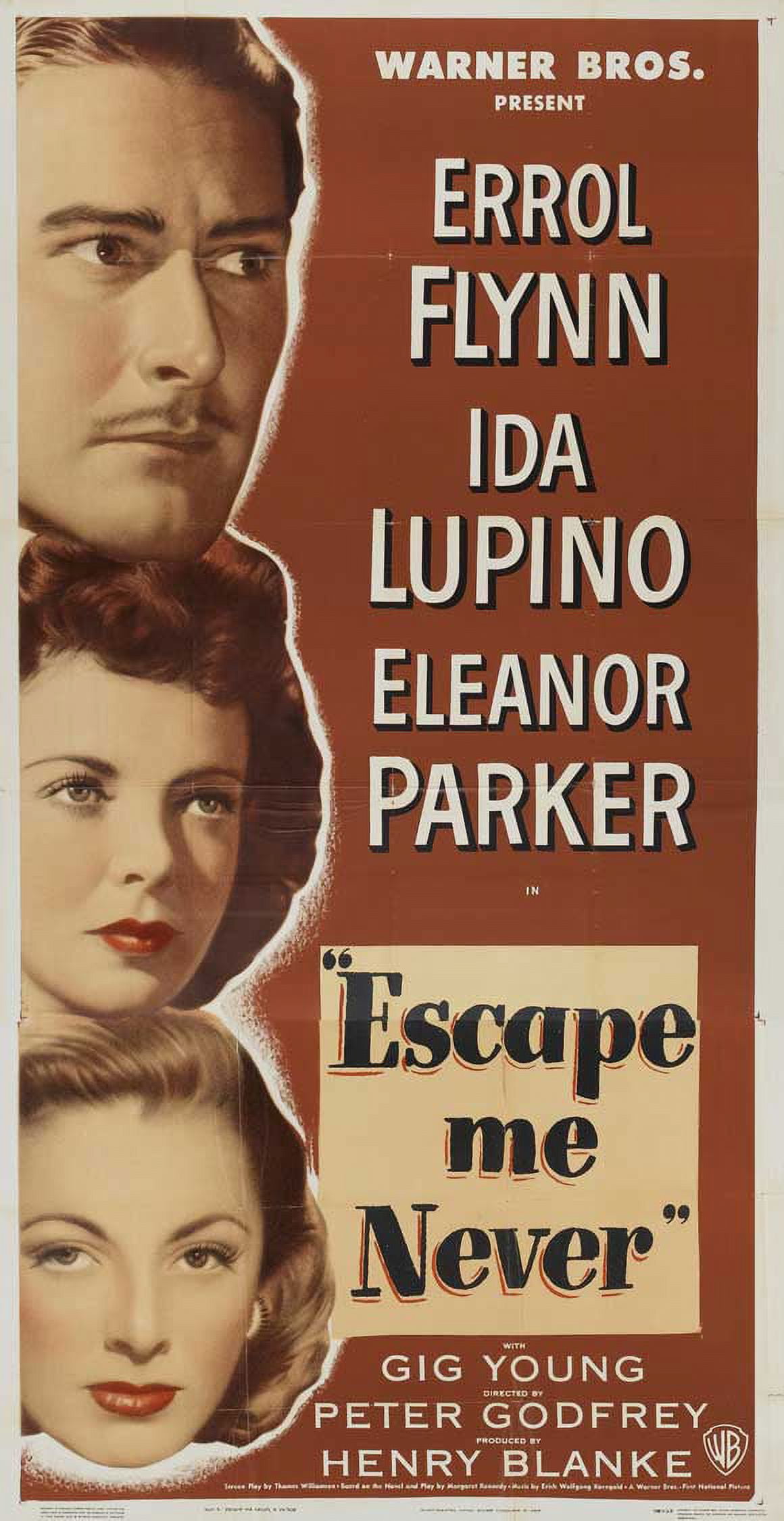 Escape Me Never - movie POSTER (Style A) (20" x 40") (1935) - Walmart.com