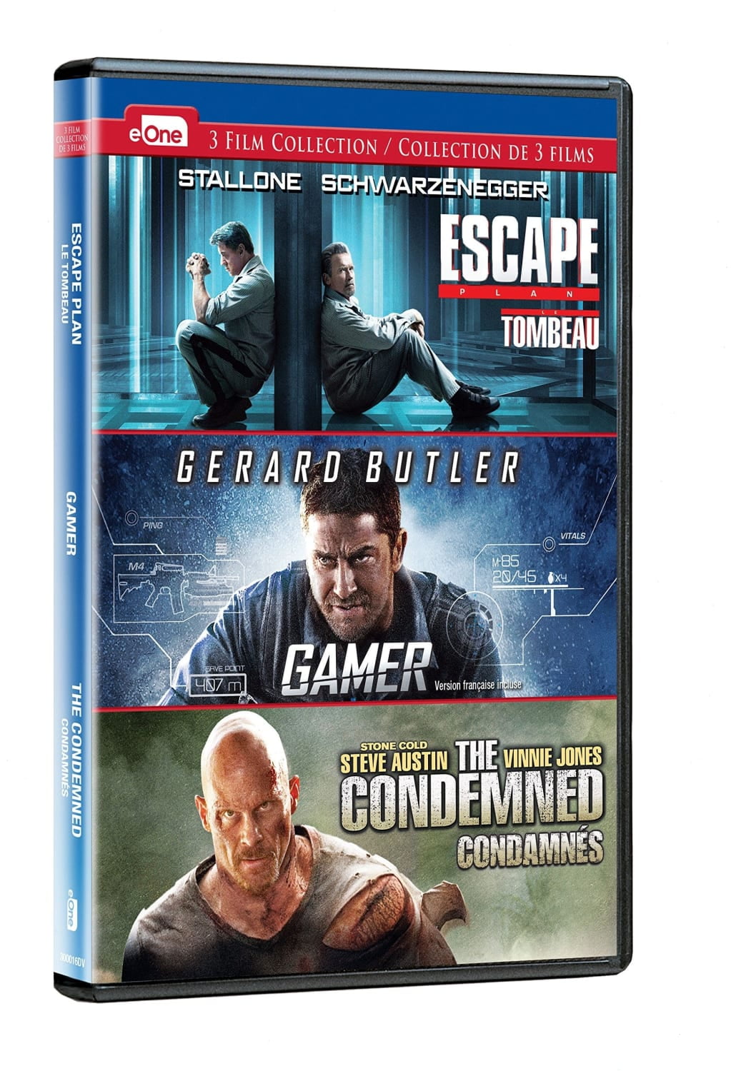Escape Plan / / Gamer / / The Condemned DVD Triple Feature - DVD ...