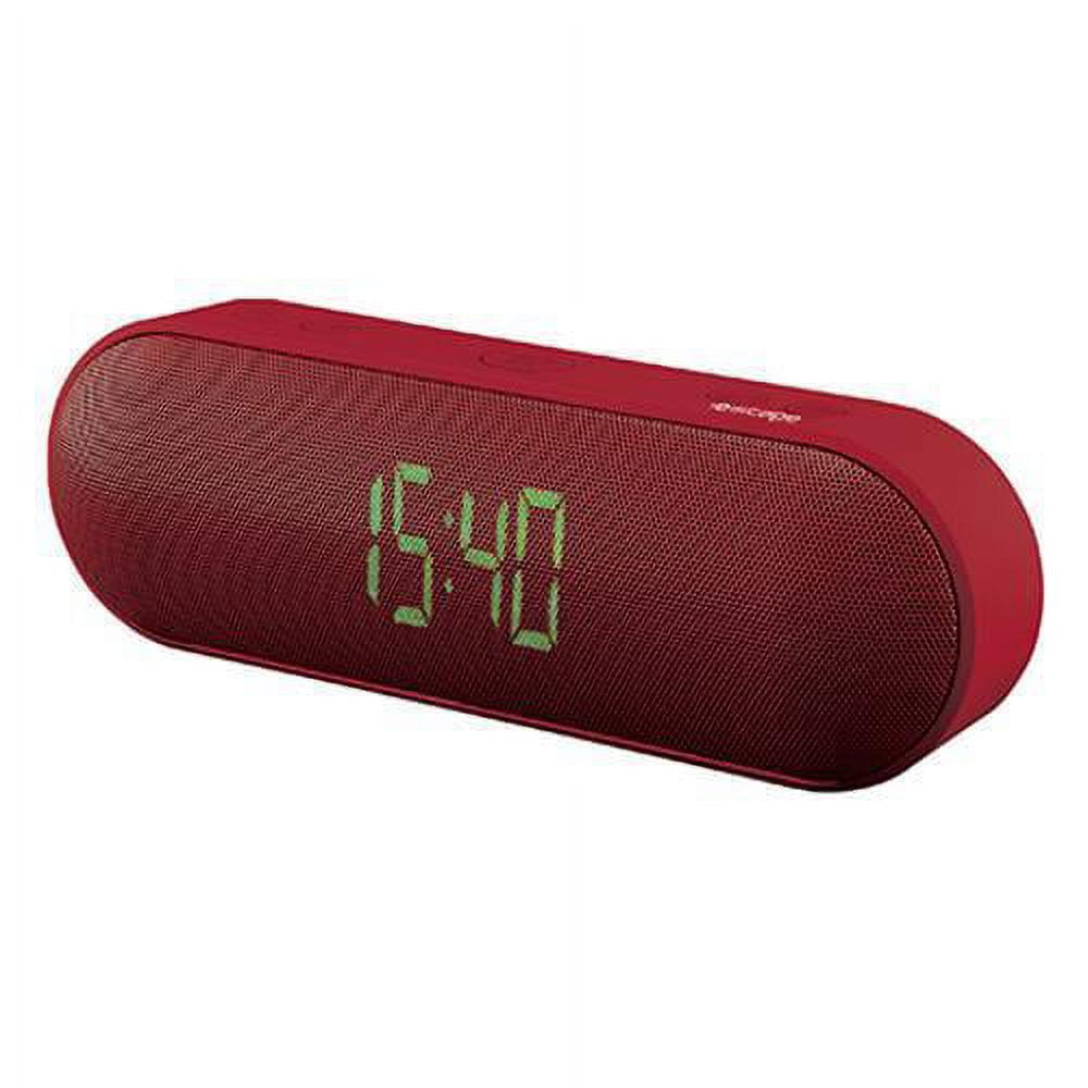 Escape Platinum SPBT007 Bluetooth Speaker Radio Alarm Clock Dual Alarm ...