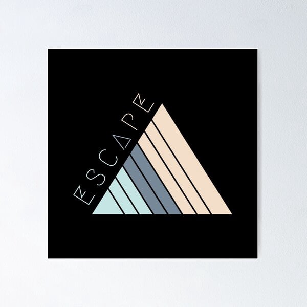 Escape Poster Wall Art, Modern Wall Decor For Living Room Bedroom ...