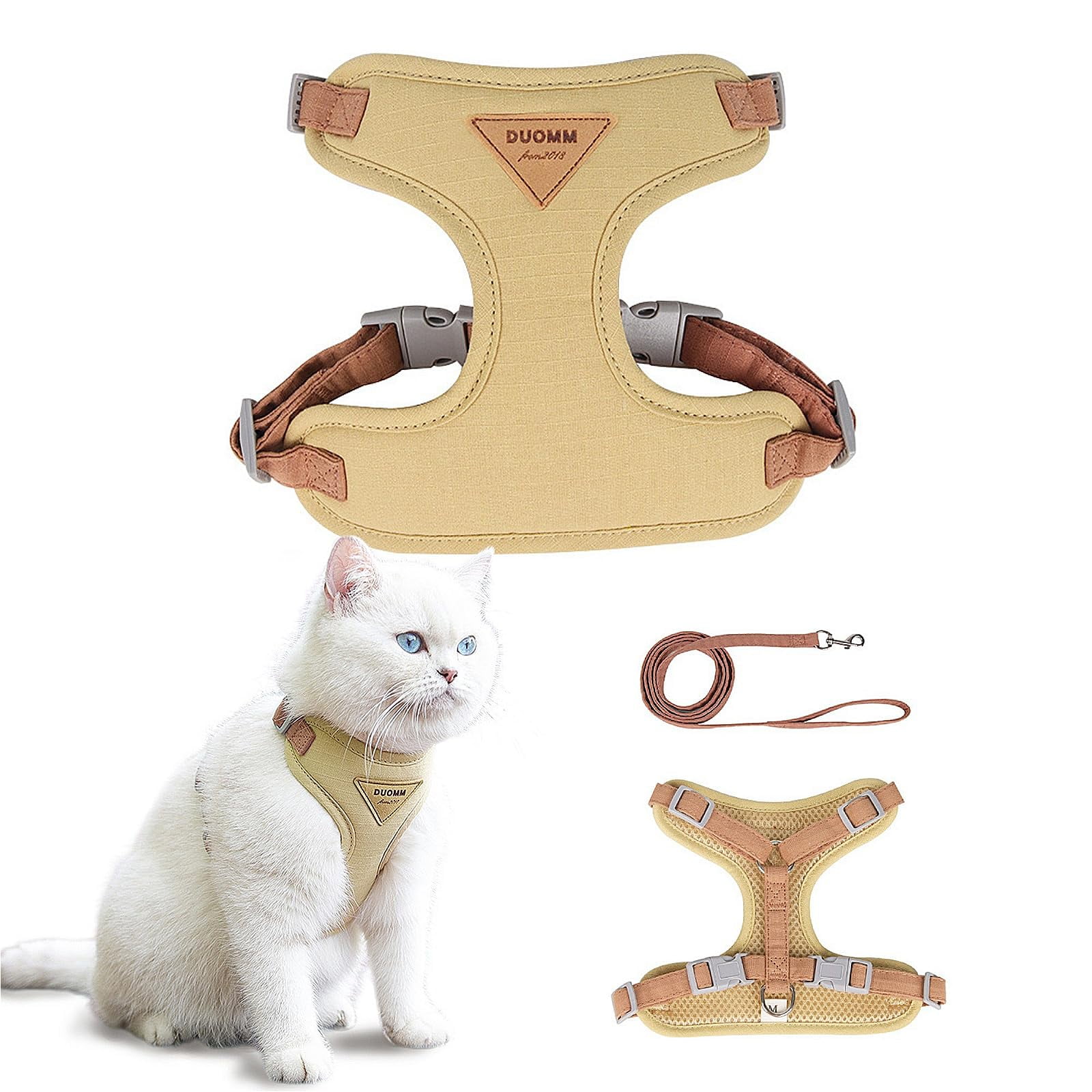 Escape-Proof Cat Harness and Leash Set - Adjustable and Comfortable ...