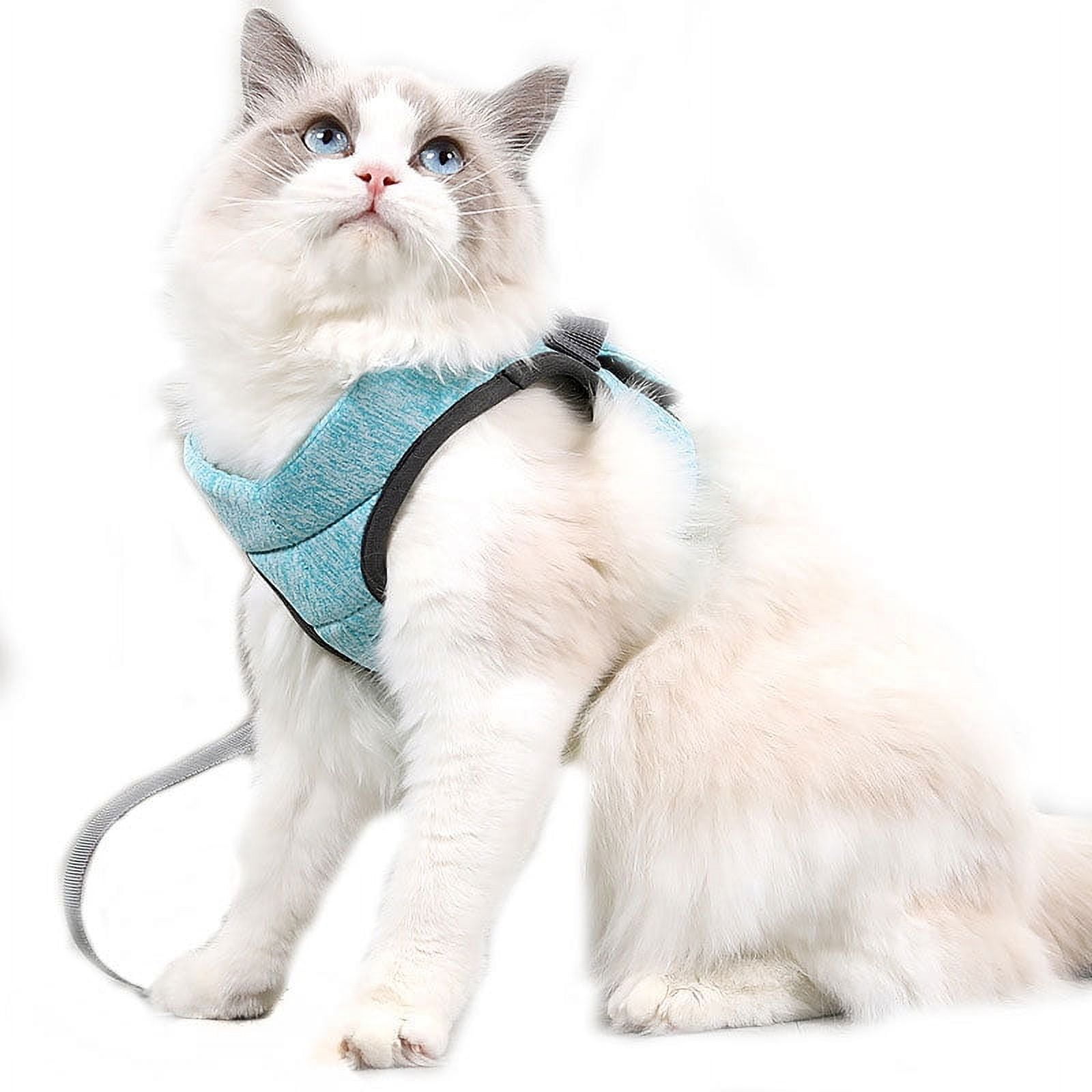 Escape Proof Cat Vest Harness And Leash Set For Small Medium Large Cat ...