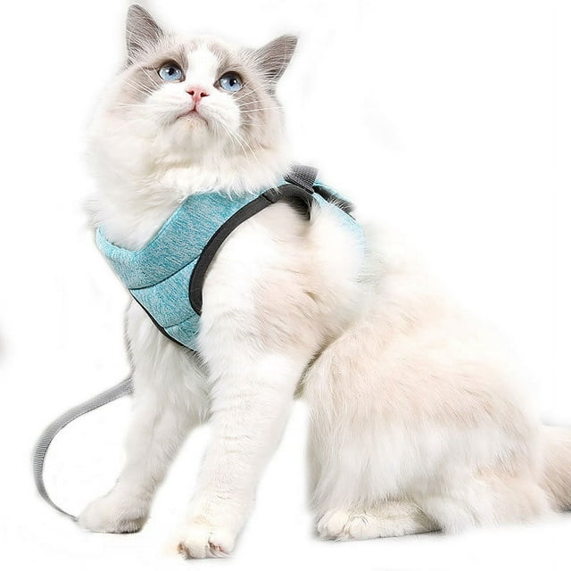 Escape Proof Cat Vest Harness And Leash Set For Small Medium Large Cat ...