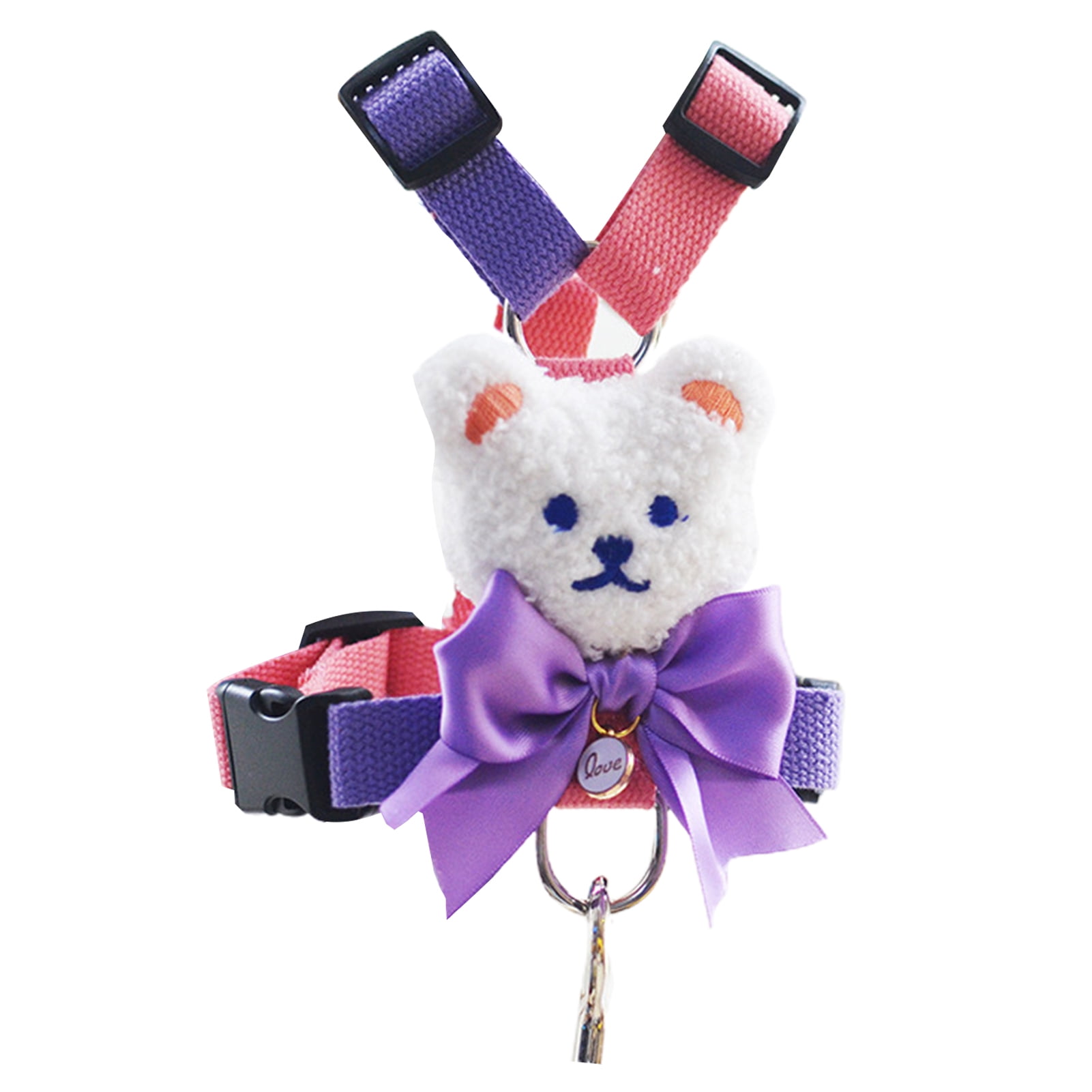 Escape-Proof Dog Harness Combo - Easy Control Accessory - Cartoon Bear ...