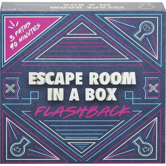Escape Room In A Box: Flashback for 2-8 Players Ages 13 Years and Up ...