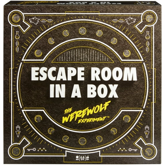 Escape Room in a Box The Werewolf Experiment for 2-8 Players Ages 13Y ...