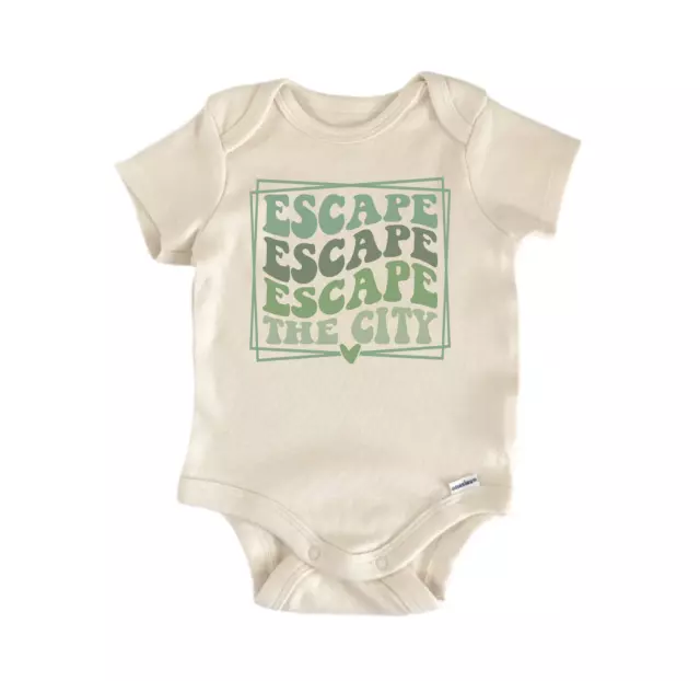 Escape The City Adventure Baby Boy Girl Clothes Bodysuit Cute Newborn ...