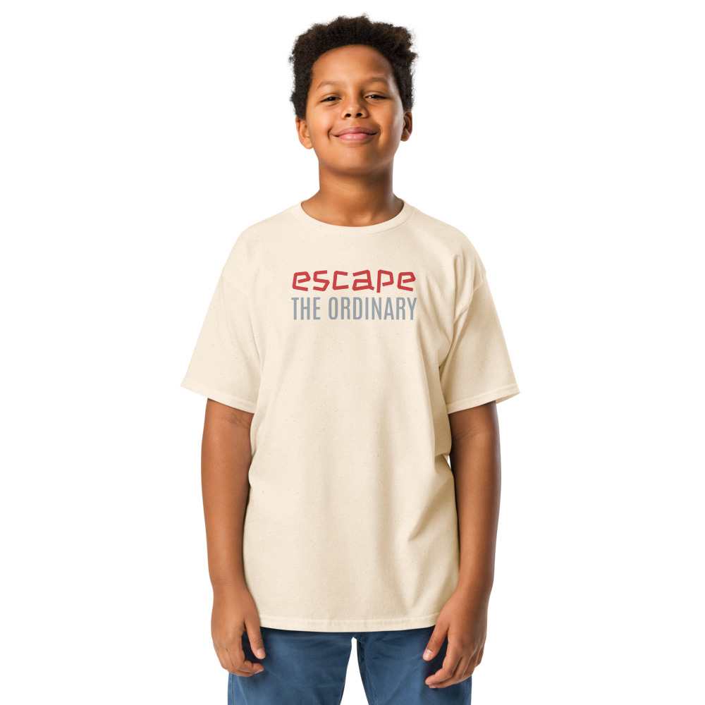 Escape The Ordinary Youth classic tee (Natural) - Walmart.com