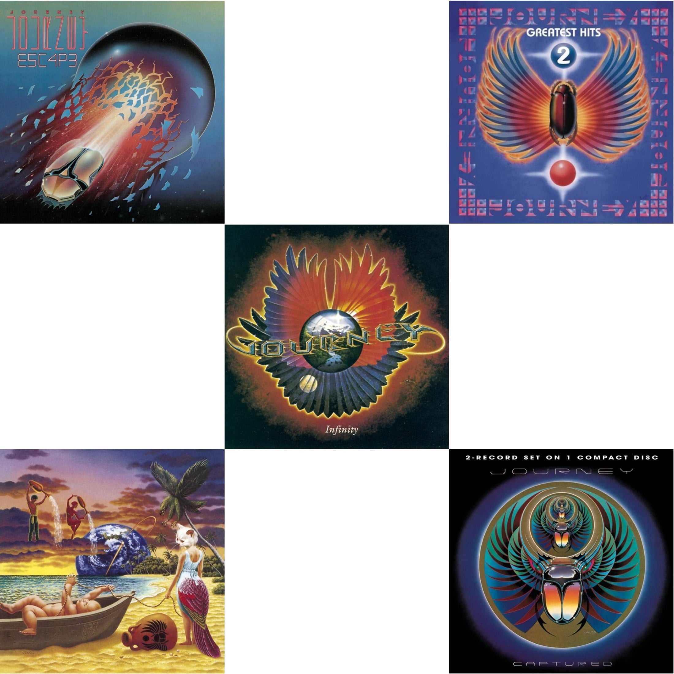 Escape & Trial By Fire & Infinity & Journey's Greatest Hits Vol.2 ...
