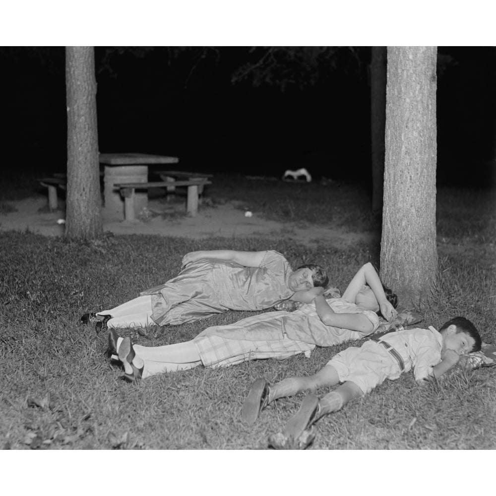 Escaping Stuffy Apartments During Nighttime Summer Heat In Rock Creek ...