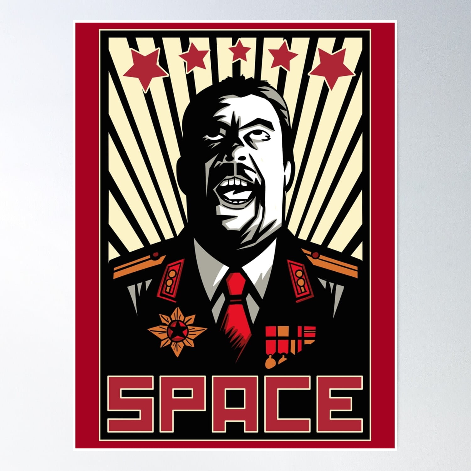 Escaping To The One Place That Hasn'T Been Corrupted By Capitalism - Space Poster Wall Art ...