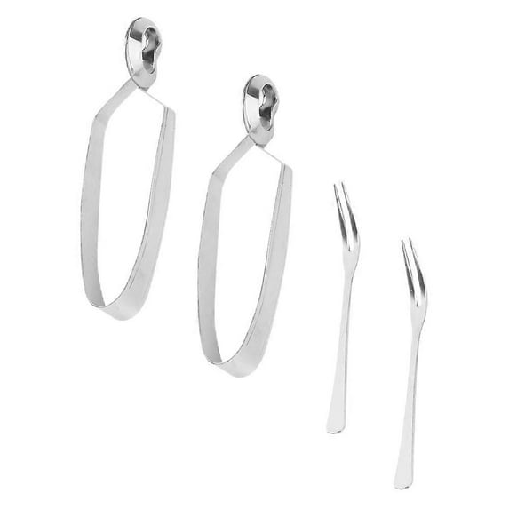 Escargot Fork and Tong Set, Designed for Easy Handling in Cooking ...