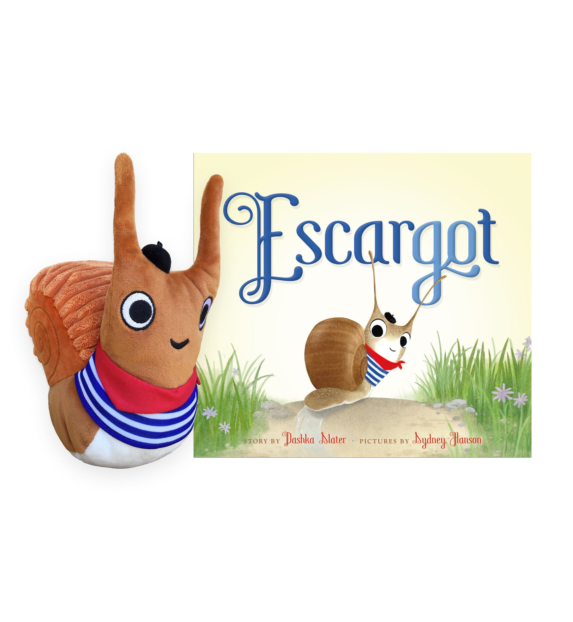 Escargot Hardcover Book and Plush Set - Walmart.com