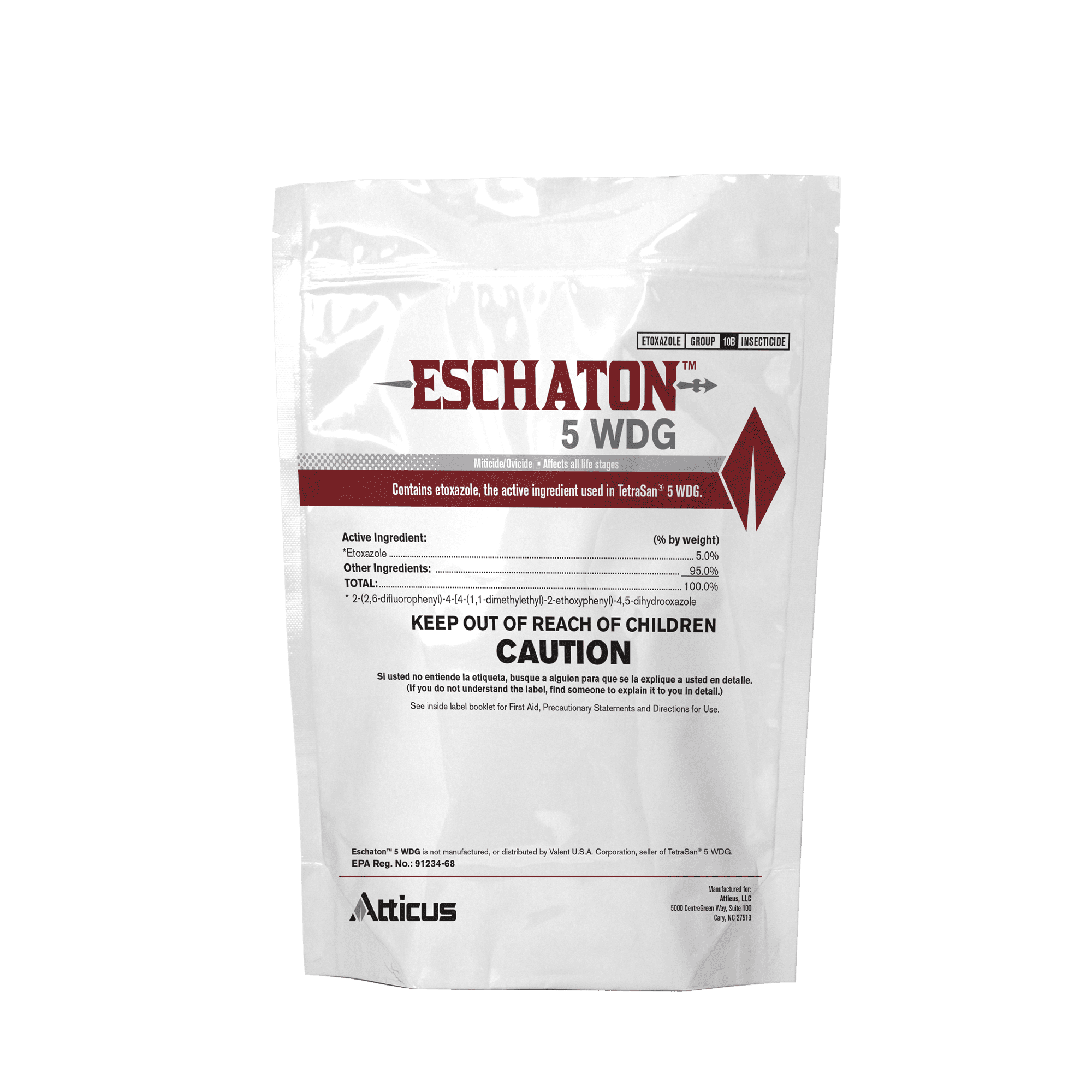 Eschaton 5 WDG Miticide (1 lb) by Atticus (Compare to TetraSan ...
