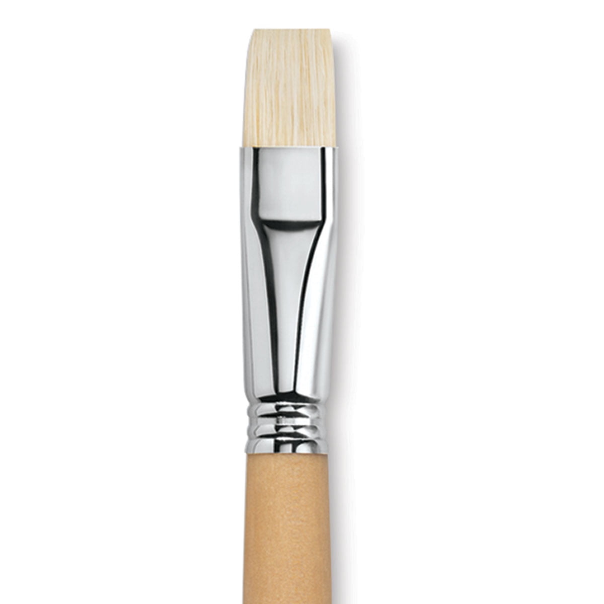 Escoda Clasico Chungking White Bristle Brush - Bright, Long Handle, Size 18 - Walmart.com