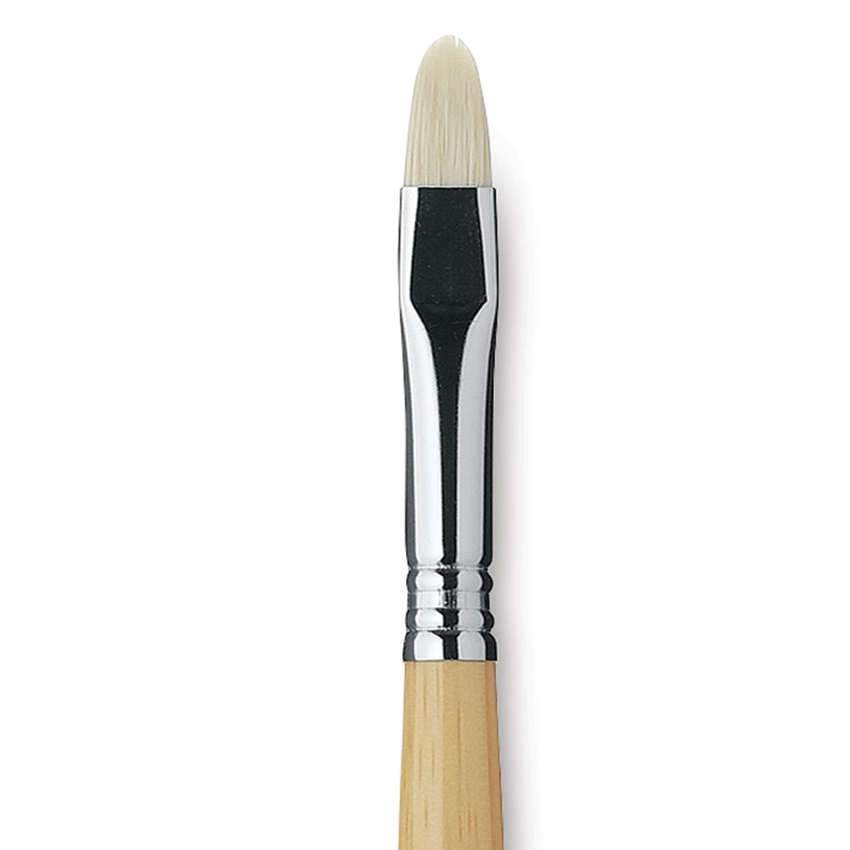 Escoda Clasico Chungking White Bristle Brush - Short Filbert, Long ...