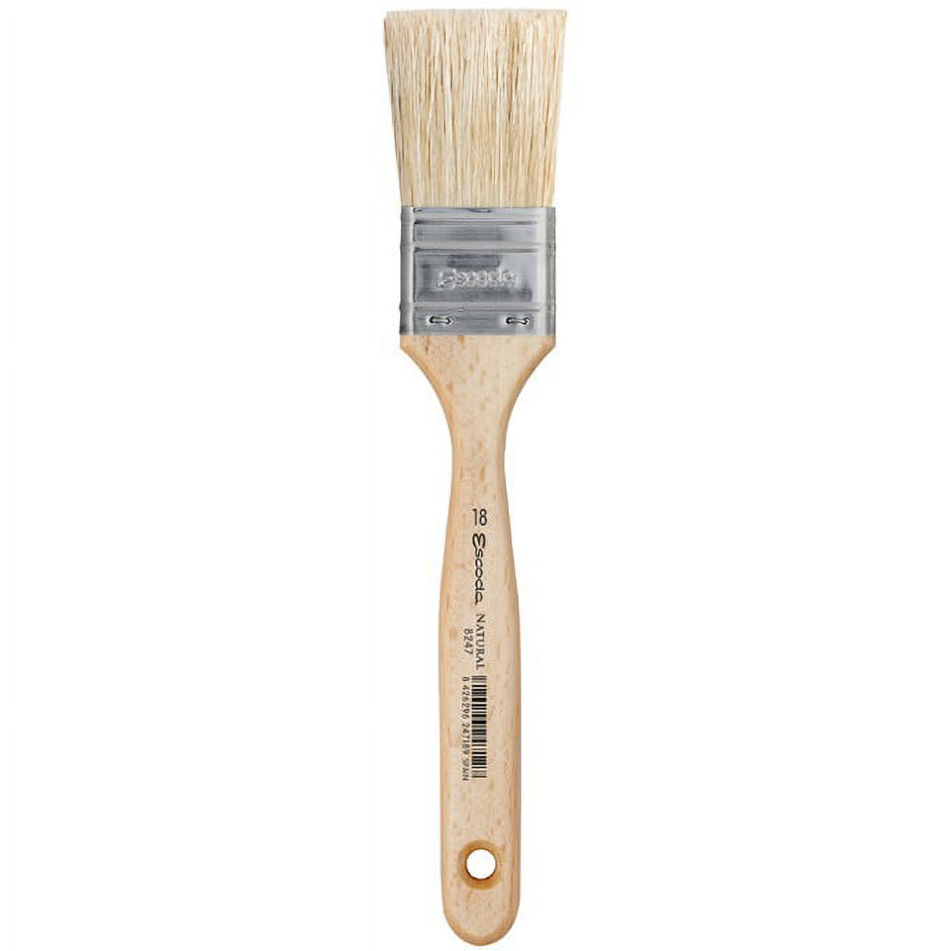 Escoda Natural Chungking Bristle Brush - Double Thickness, Size 12 ...