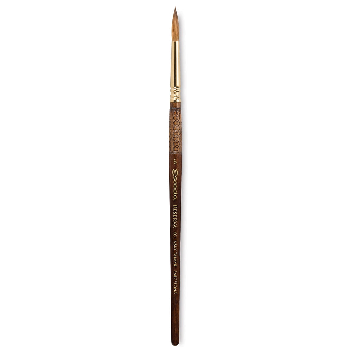 Escoda Reserva Kolinsky-Tajmyr Sable Brush - Pointed Round, Short ...