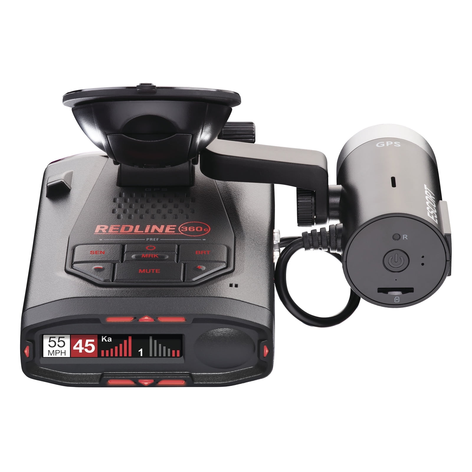 Escort Redline 360c Radar Detector + Escort M2 Smart Dash Cam Bundle ...
