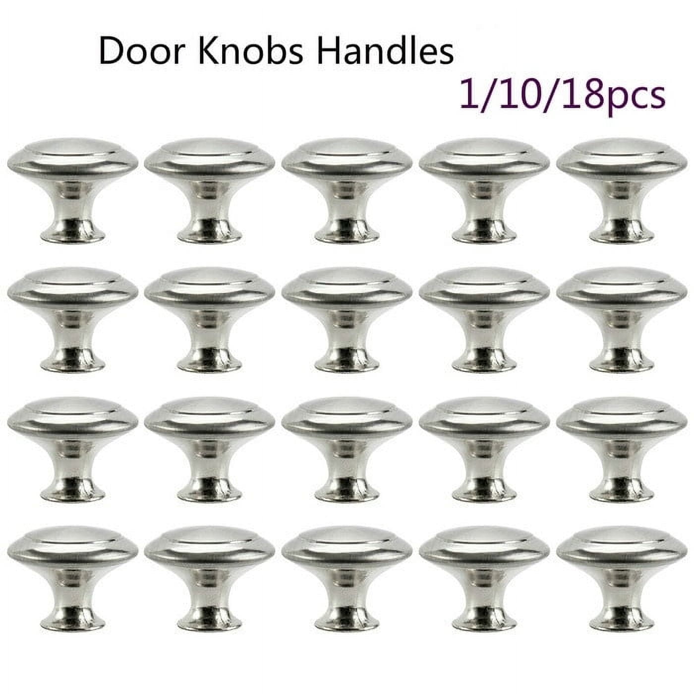 EseeAier 1/10/18pcs Knobs Round Kitchen Cupboard Cabinet Knobs Drawer ...