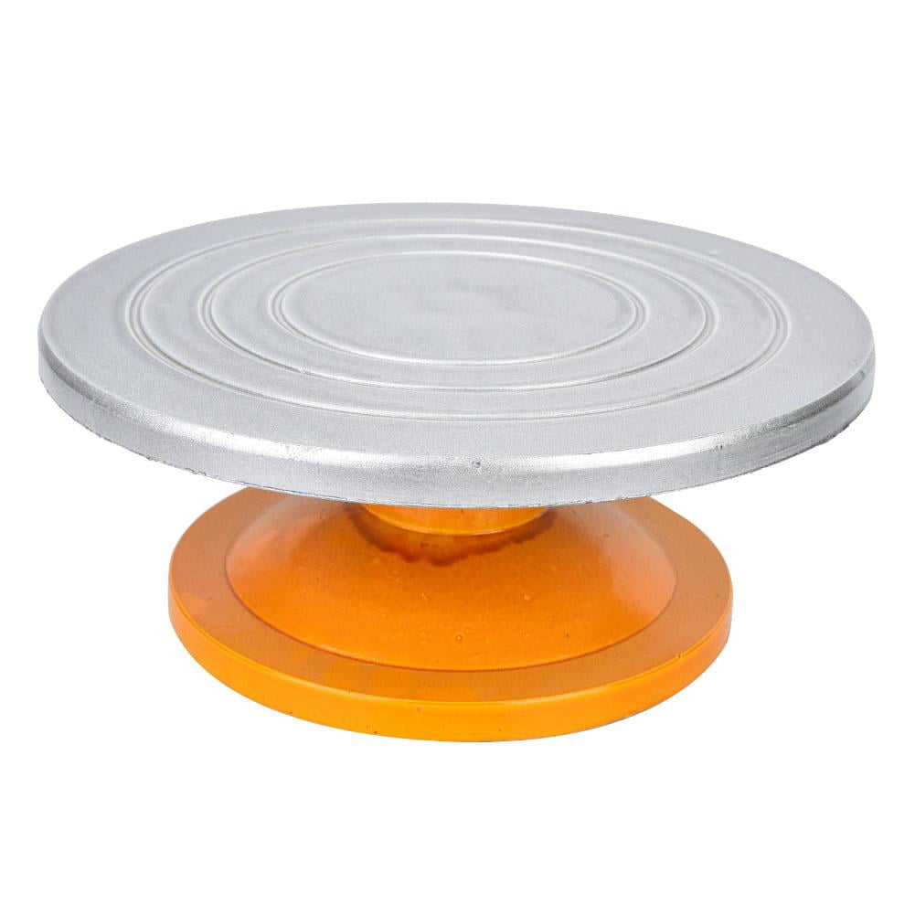 EseeAier 12in Round Sculpting Wheel Silver Model Making Turntable ...