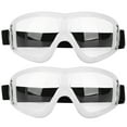 EseeAier 2PCS PC Windproof Anti Saliva Protective Safety Glasses ...