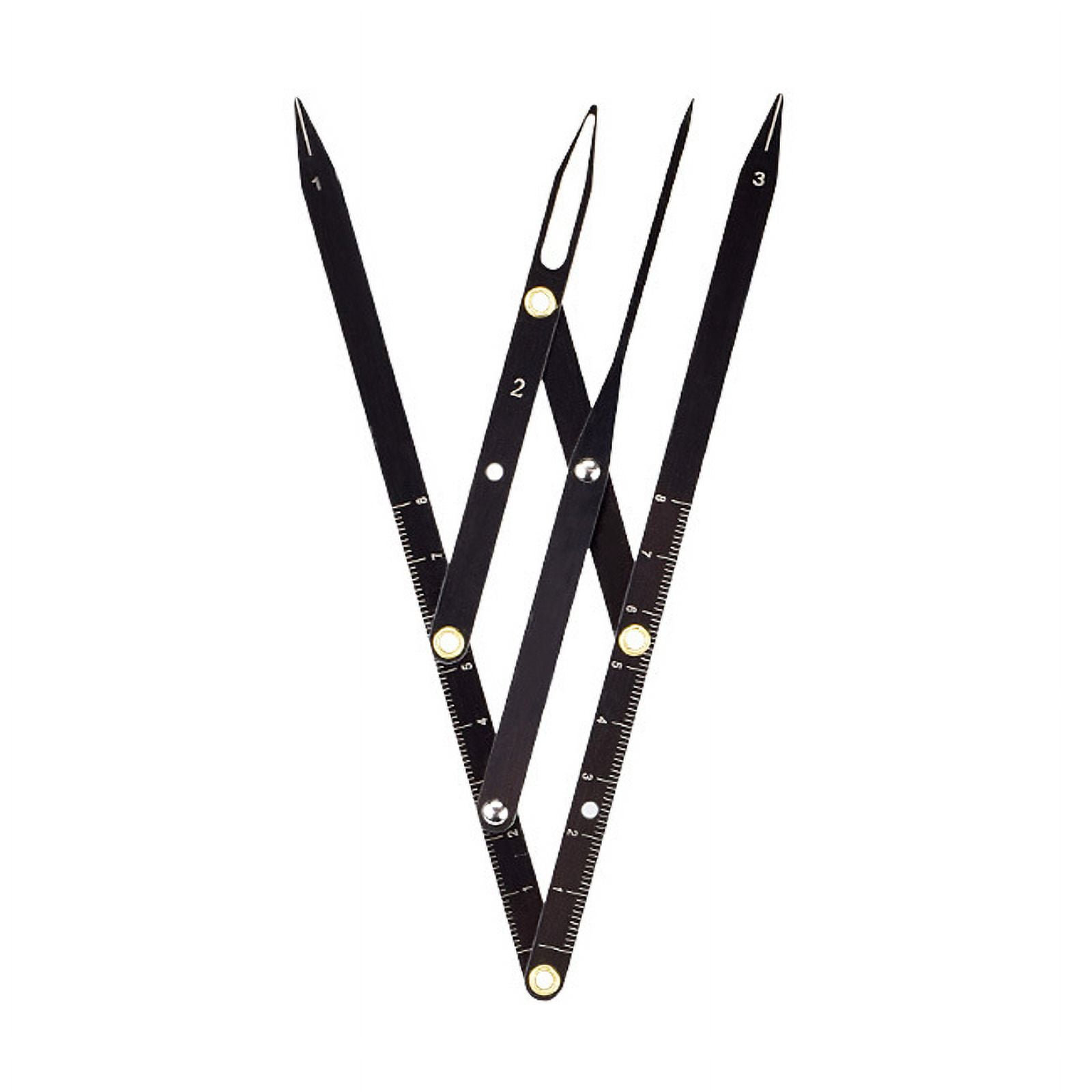 EseeAier Eyebrow Golden Ratio Caliper Precise Location Foldable ...