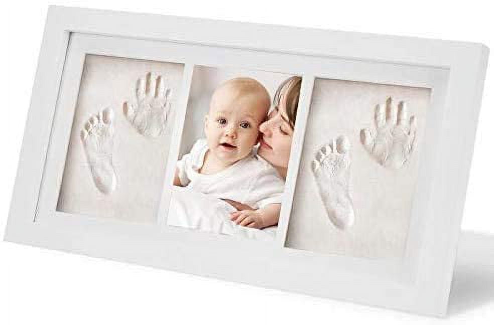 EseeAier Keepsake Baby Hand and Footprints, Non-Toxic White Clay ...