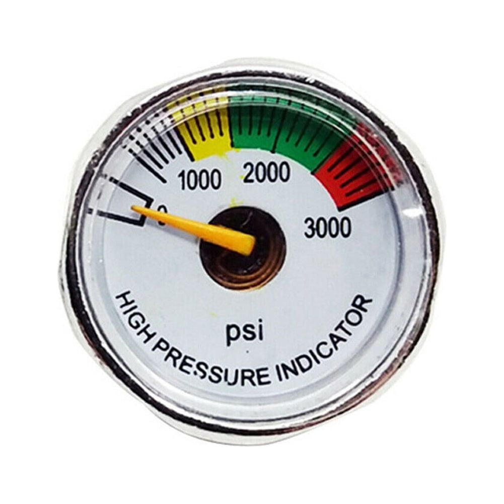 EseeAier Paintball Pcp Air Rifle Pressure Gauge Mini Micro Manometer 1/ ...