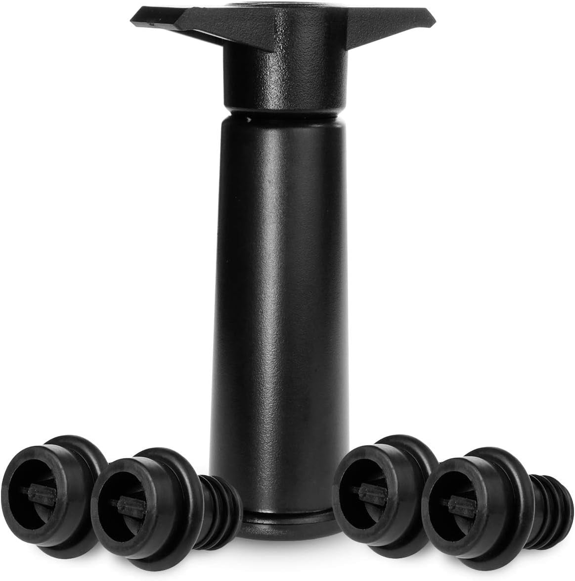 EseeAier Wine Saver Vacuum Pump with Vacuum Bottle Stoppers - Preserver ...