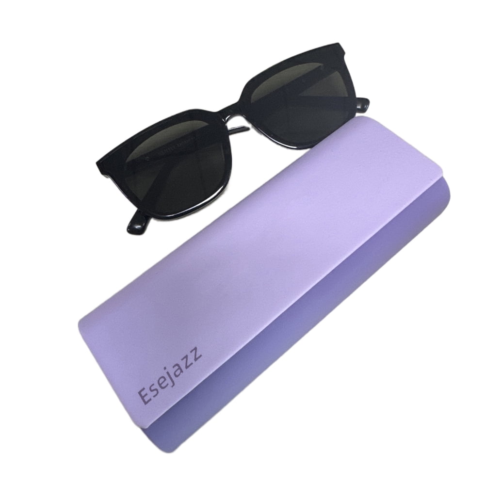 Esejazz Eyeglass cases,Purple, Unisex Hard Shell Eyeglasses Cases ...