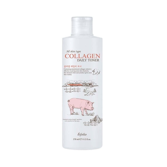 Esfolio Collagen Daily Toner All Skin Types 9.13oz 270ml - Walmart.com