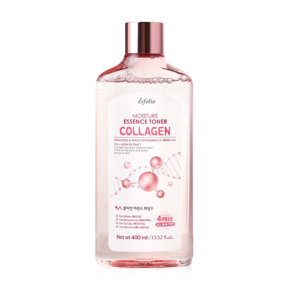 Esfolio Moisture Essence Toner Collagen 400ml / 13.52oz - Walmart.com