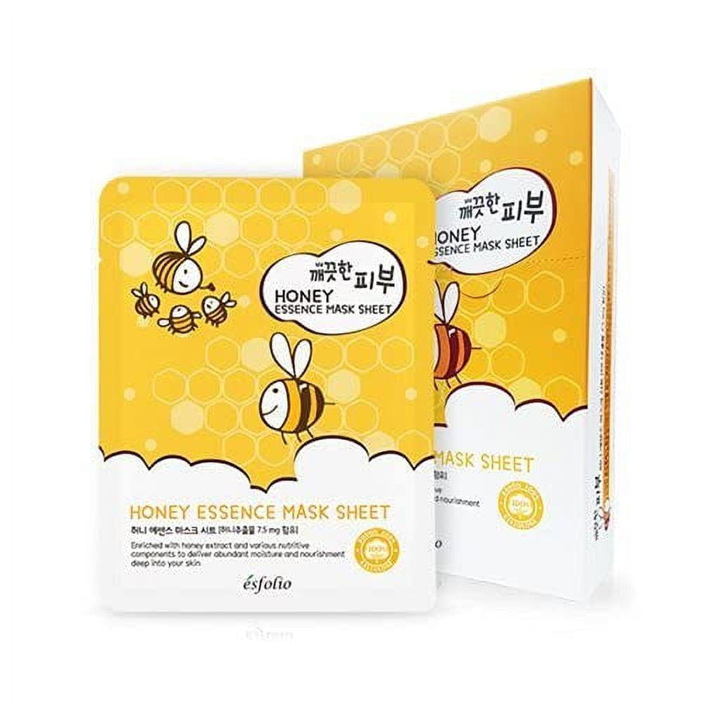 Esfolio Pure Skin Essence Full Facial Mask Sheet Nourishment Hydration ...
