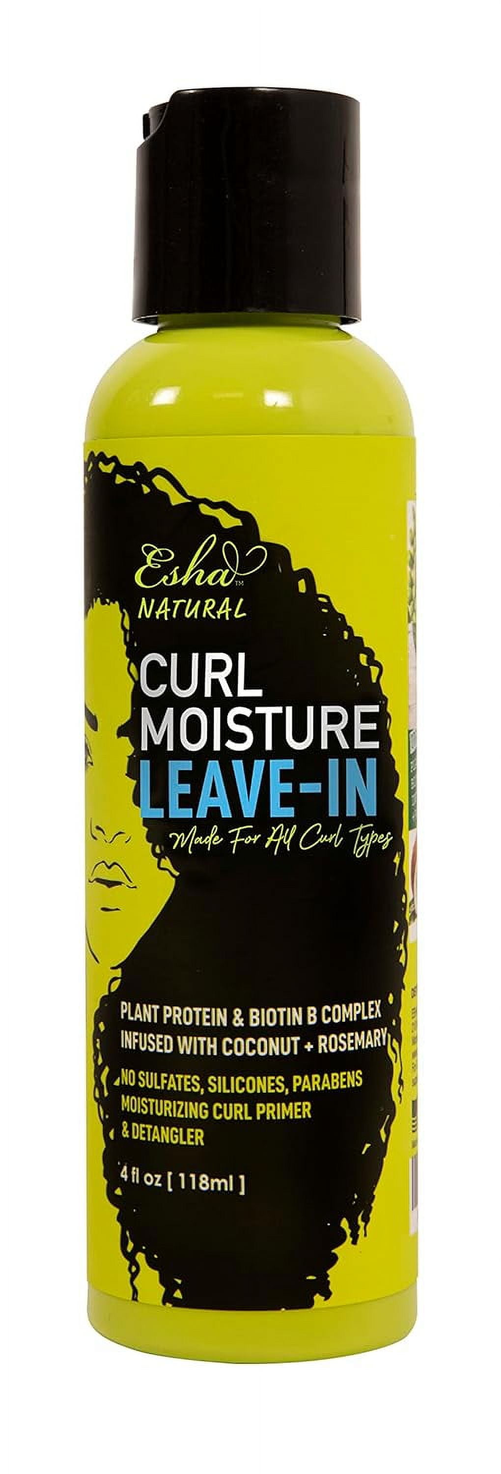 Esha Girl Leave-in Conditioner: Hydrate Curls, Frizz Care, Biotin ...