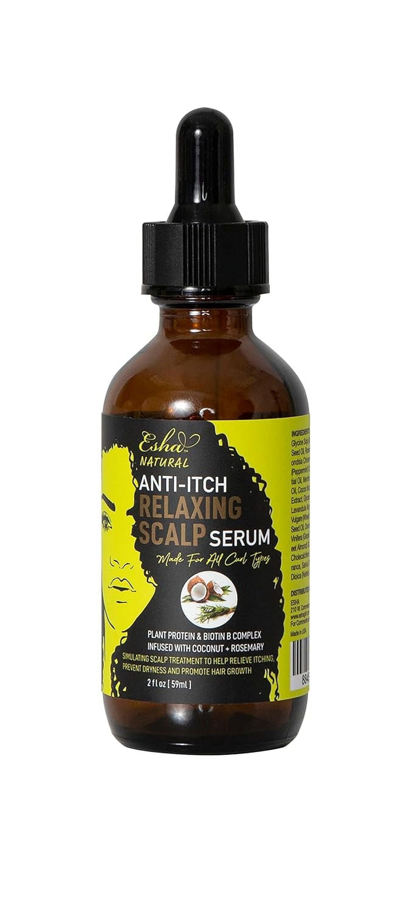 Esha Girl Natural Anti-Itch Growth Scalp Serum with Plant Protein ...