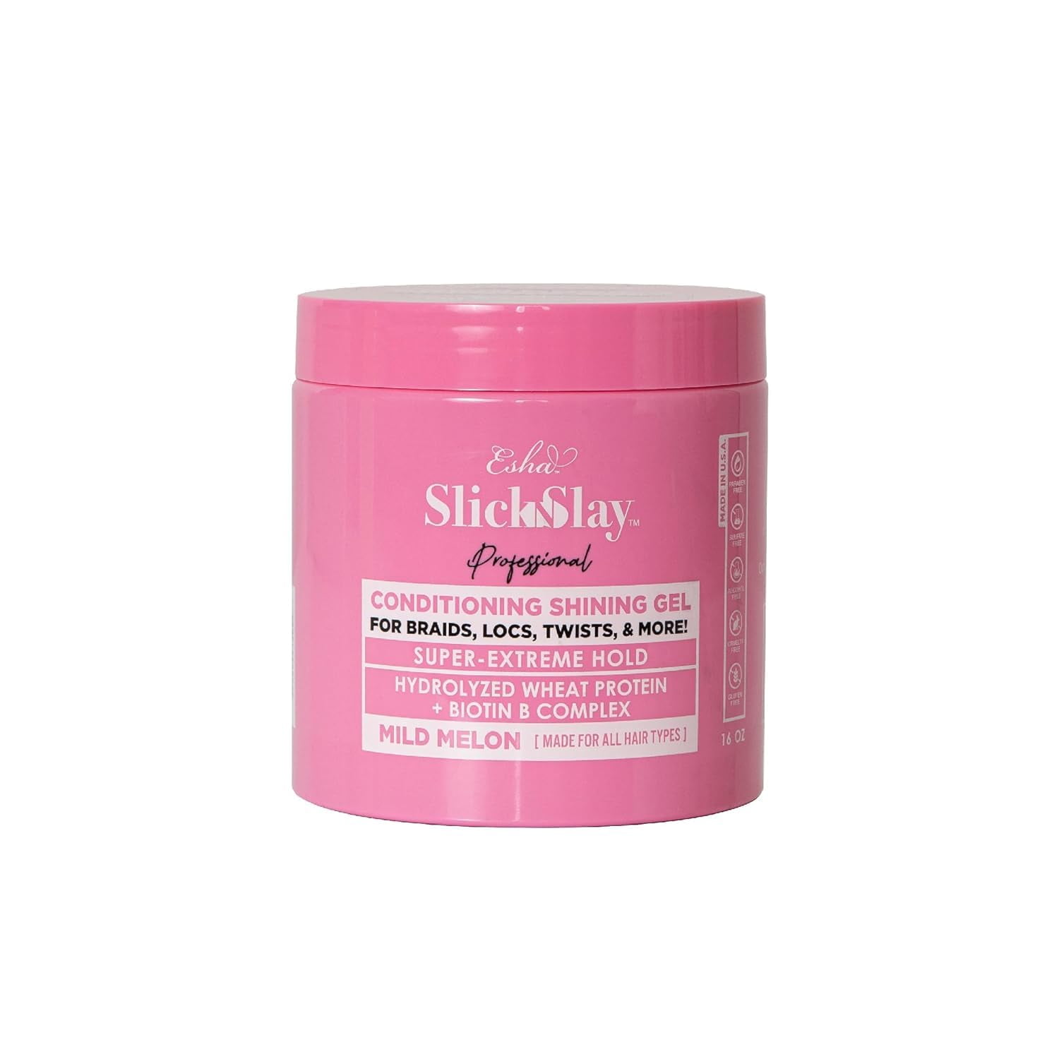 Esha Professional - Slick N Slay - Conditioning Gel – For Braids, Locs ...