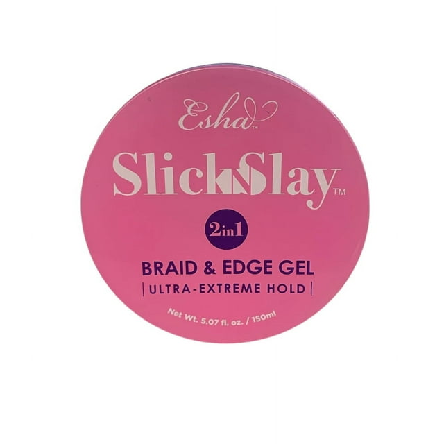 Esha Slick N Slay Hair Braid & Edge Gel 2in1 Ultra-Extreme Hold ...