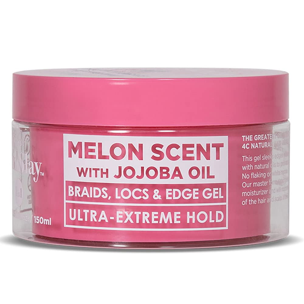 Esha Slick N Slay Braiding Gel, Frizz Control, Ultra Hold, Unisex Locs ...