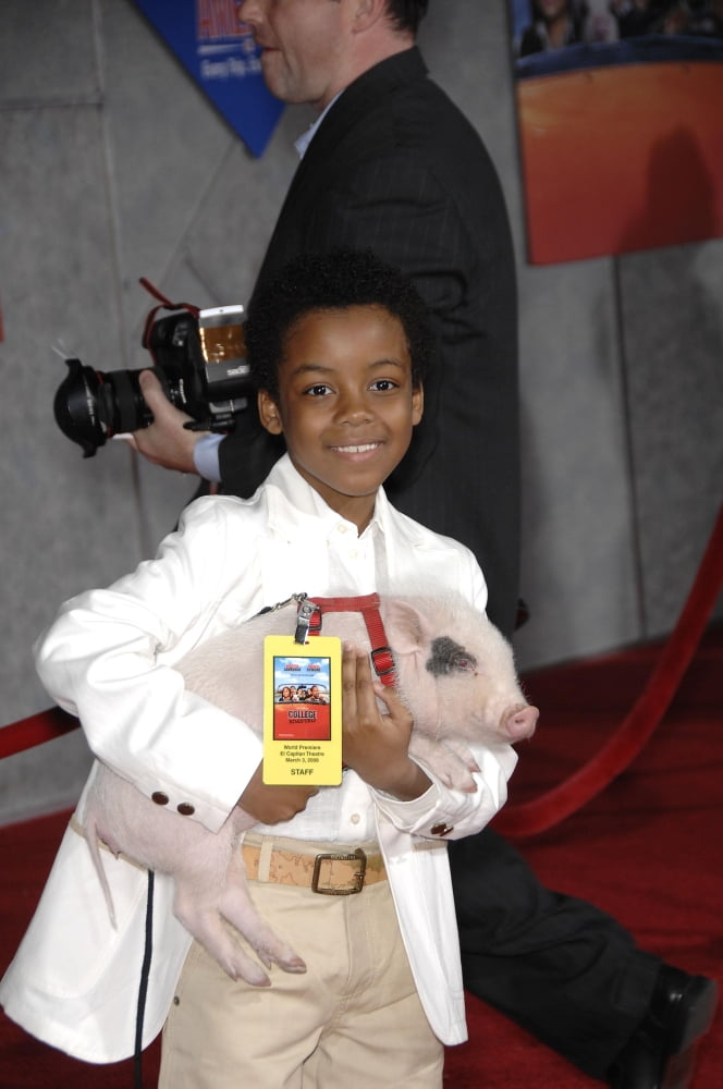 Eshaya Draper At Arrivals For College Road Trip Premiere, El Capitan ...
