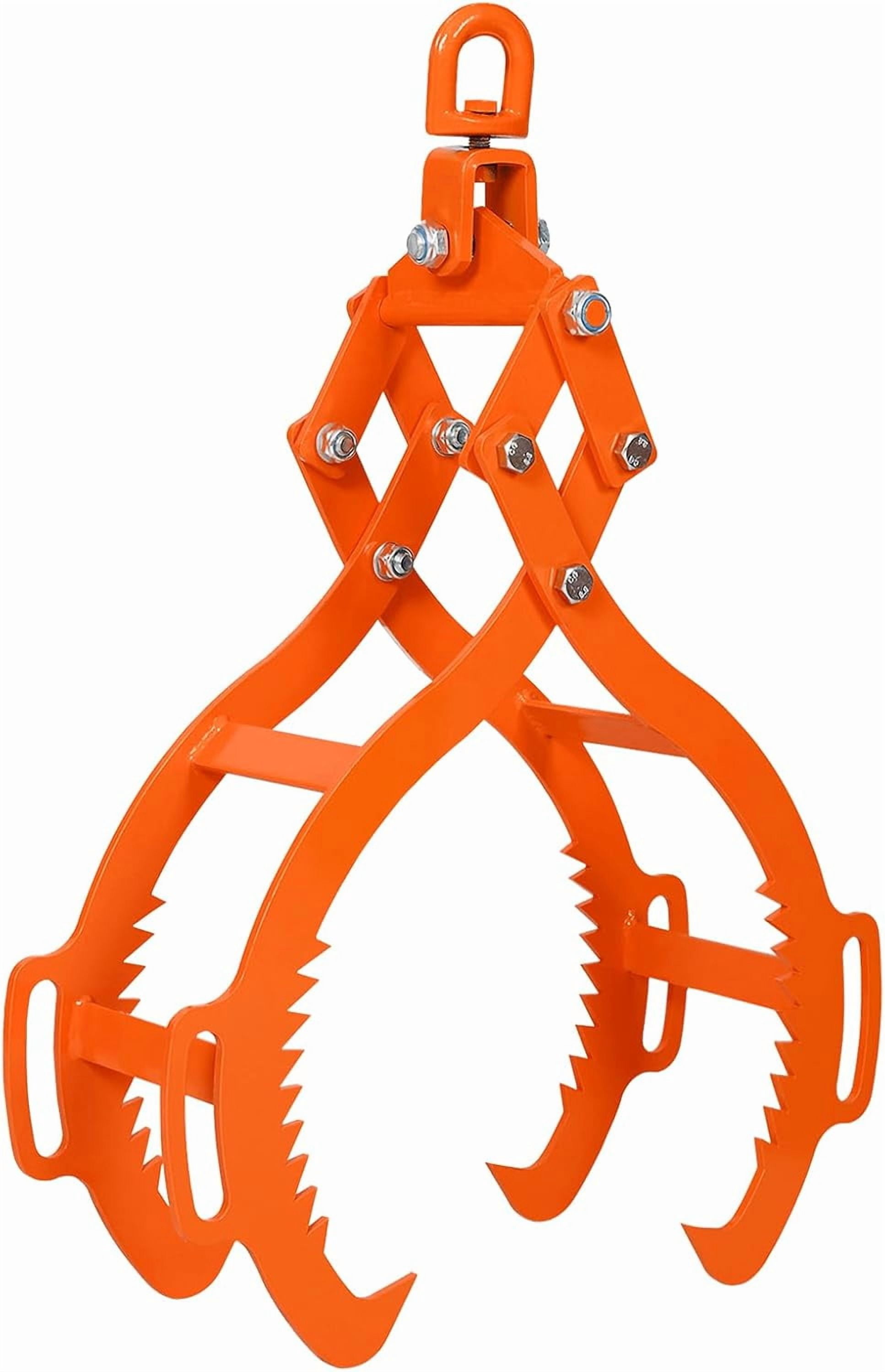 Esheno Heavy Duty Log Tongs 30 inch 4 Claw Design 3100 lbs1406 kg Load ...