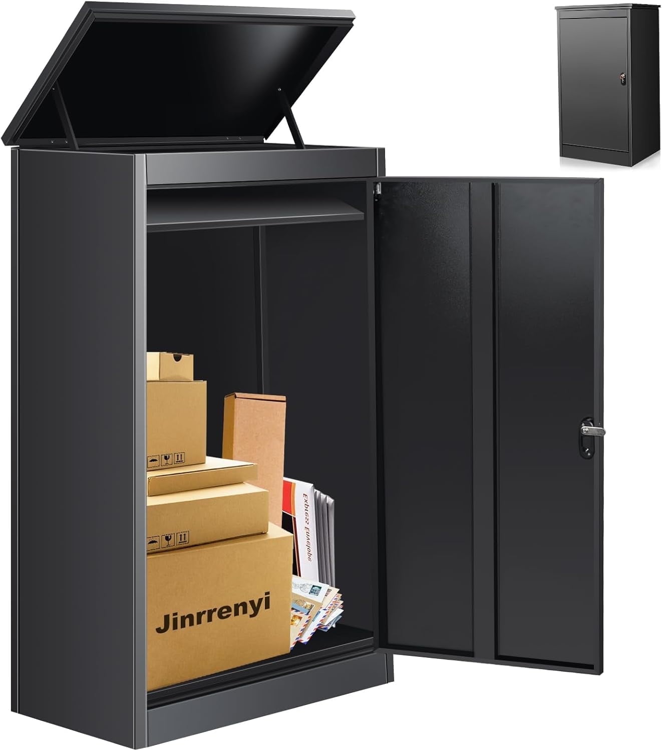 Esheno Extra Large Package Delivery Box 20.86x15.5x43.5" Anti-Theft ...
