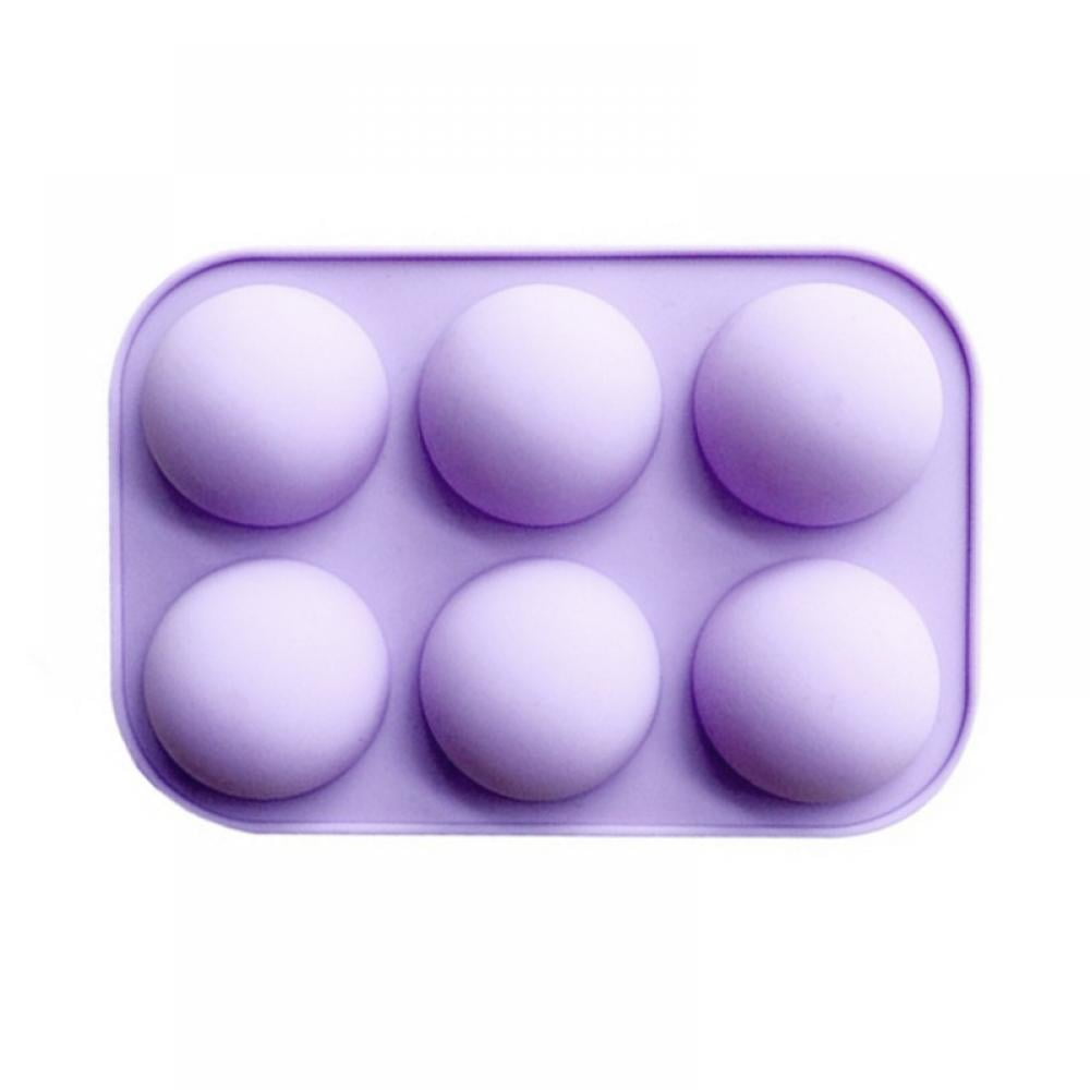 Esho 1PC 6Half Circle Silicone Mold for Chocolate Jelly Pudding ...