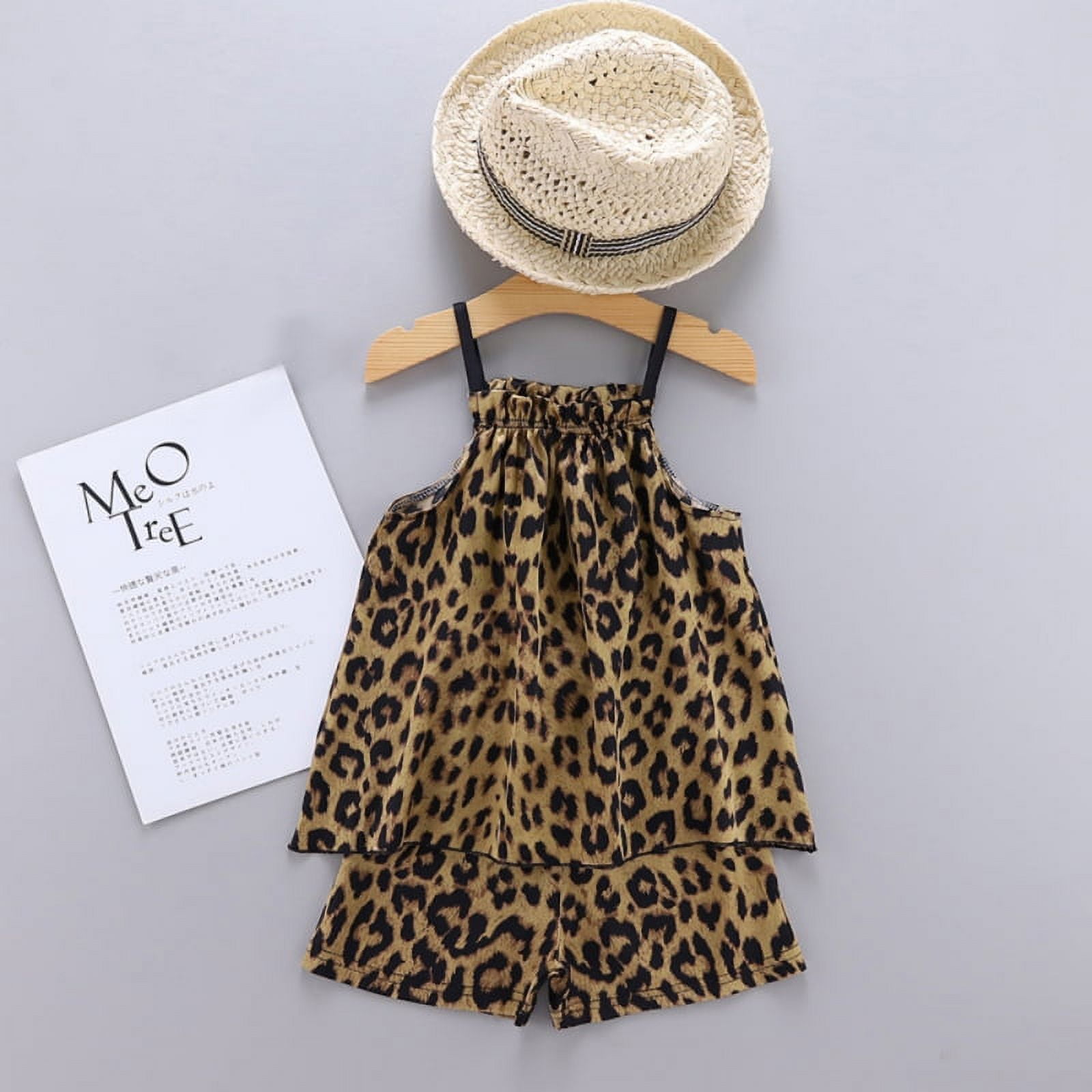 Esho 2Pcs Little Girls Satin Silk Pajama Set, Baby Girl Summer Clothes ...