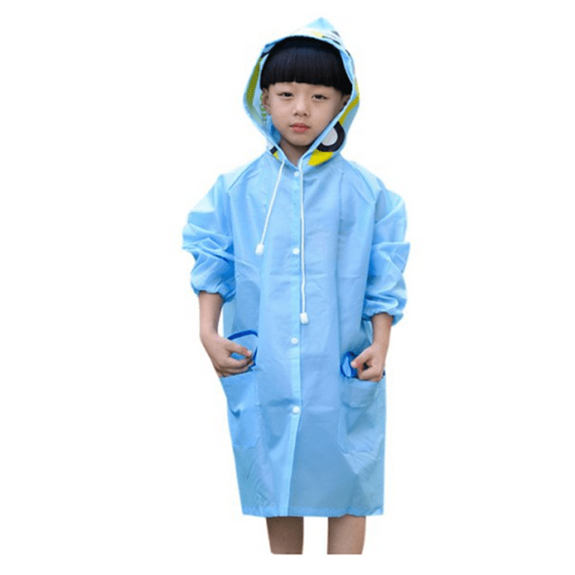 Esho Children Boys Girls Waterproof Cute Cartoon Rain Coat Kids Toddler Funny Raincoat Rainwear ...
