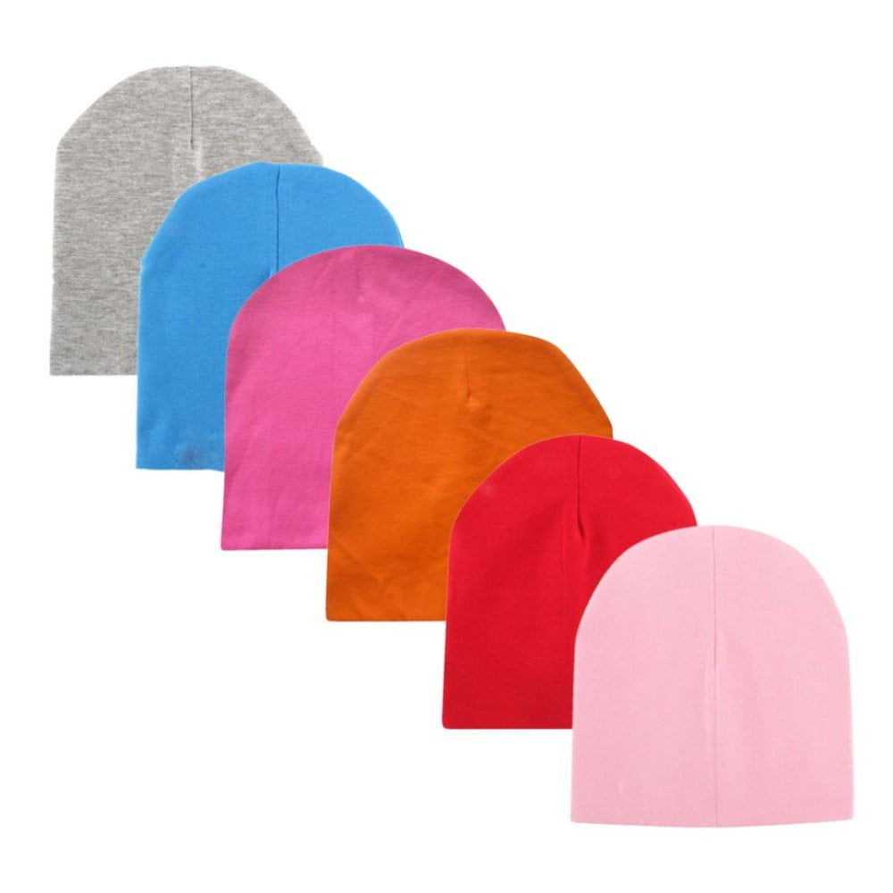 Esho Newborn Baby Boys Girls Soft Cotton Turban Beanie Hats Infant Warm ...