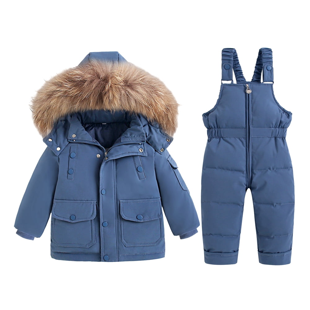 Esho Toddler Boys Girls Thicken Hooded Coats Jackets, Kids Winter Warm Snow Clothes Outwear 2-7T ...