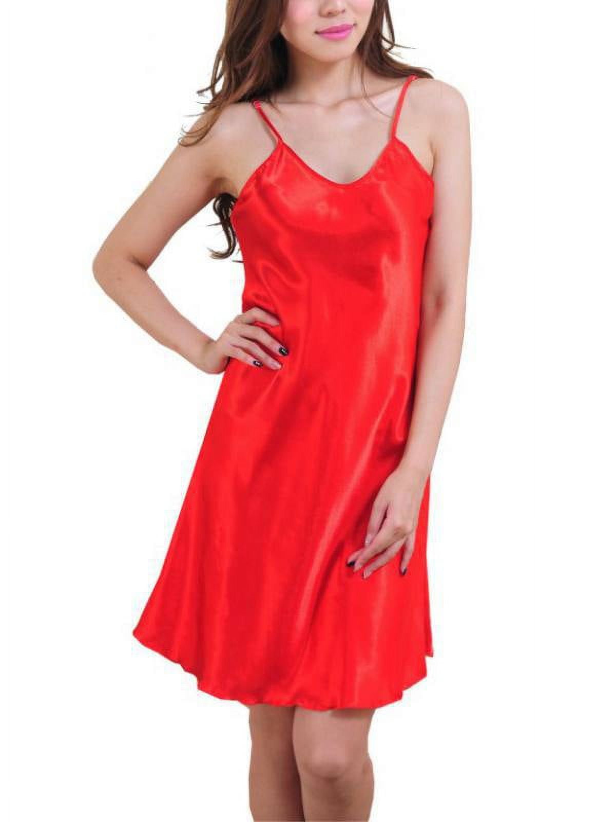 Esho Women Babydoll Lingerie Sleepwear Mini Dress V Neck Nightgown ...