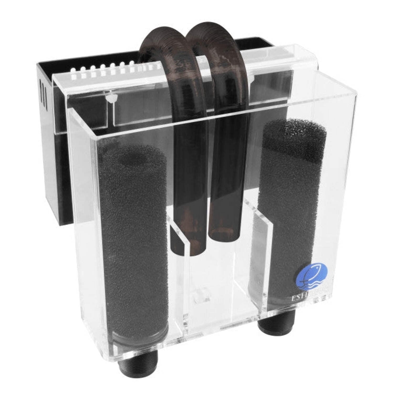 Eshopps PF-1200 Dual Hang-On Overflow Box 1ea/10 in, Dual - Walmart.com