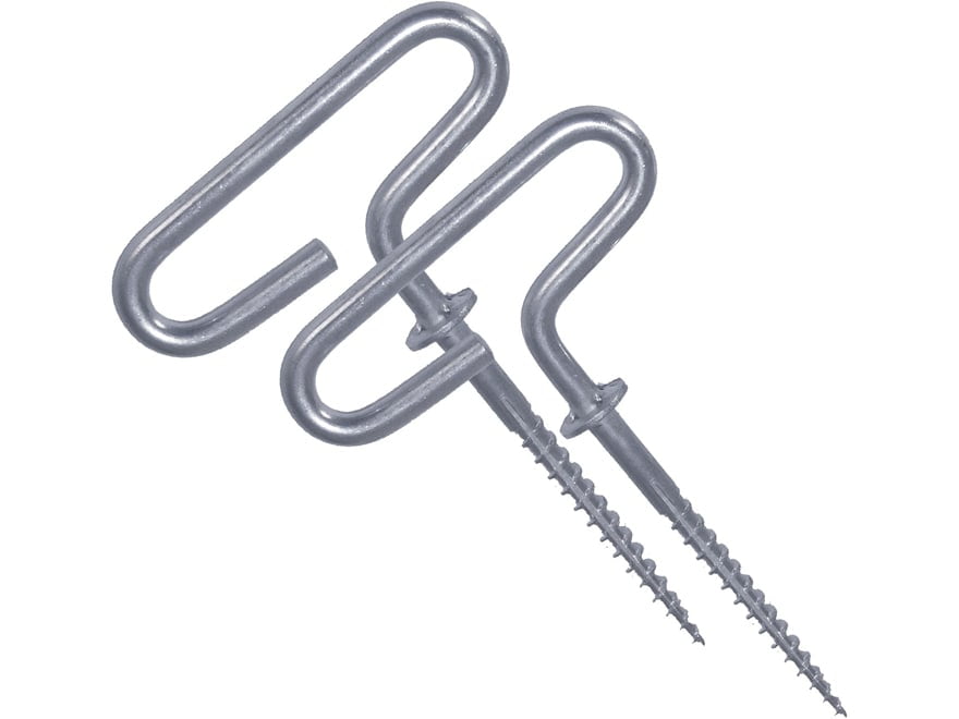 Eskimo Heavy Duty Ice Fishing Shelter Anchors, 2-Pack, Stainless Steel ...